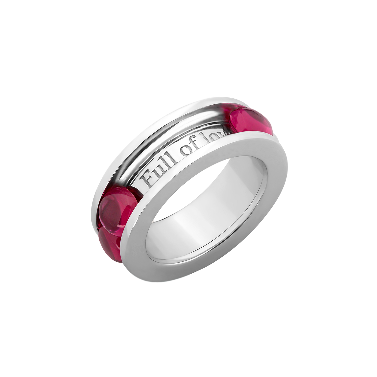 Solomon's Ring - Ruby Love – Drutis Jewellery